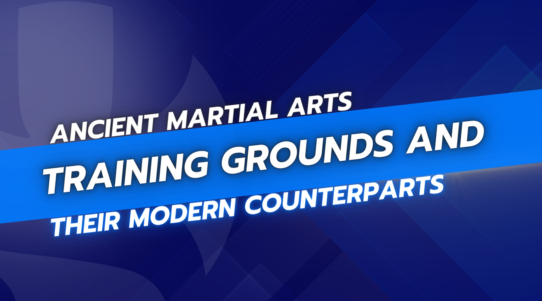 Ancient Martial Arts Training Grounds and Their Modern Counterparts ...